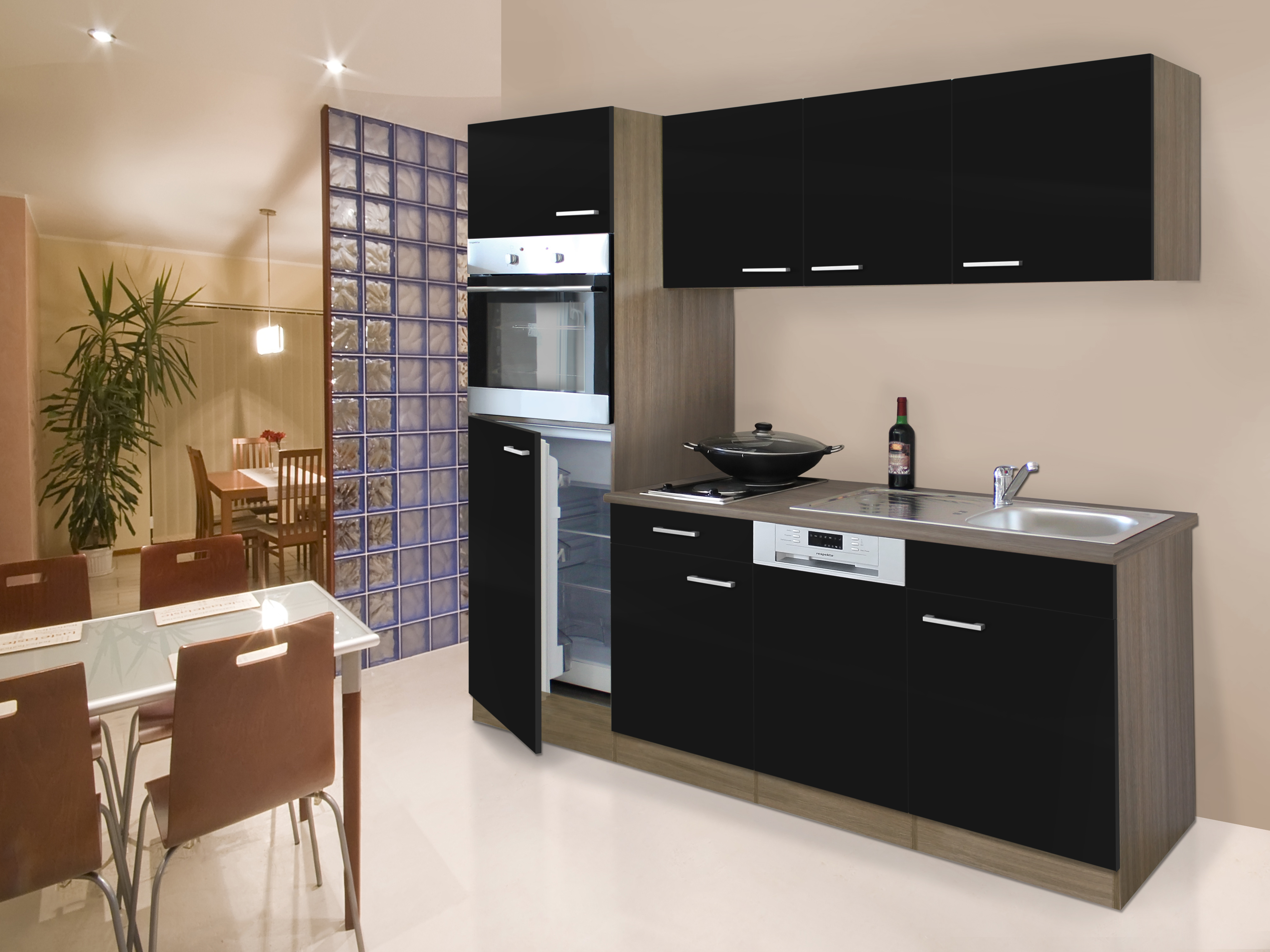 Complete Unit Kitchens 205cm